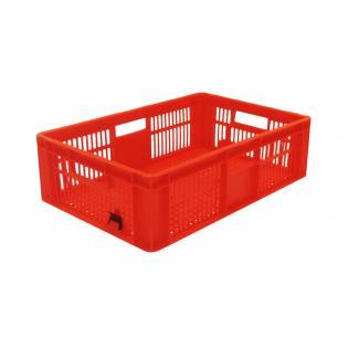 34-litre Stacking Container with Mesh Base and Mesh Sides - 600mm x ...